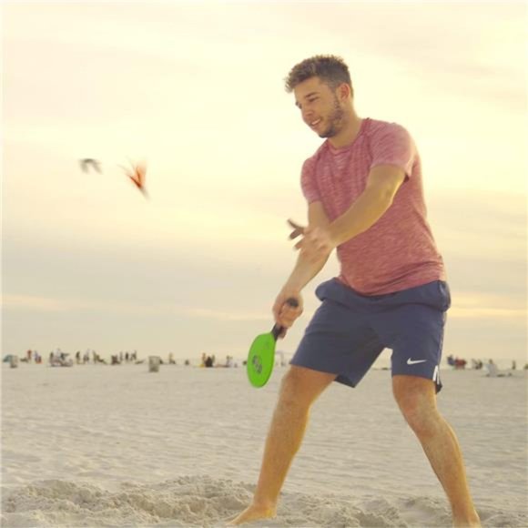 Games | Paddle Game Select Double 4 Paddles 11 Birdies 4 Ballsa Must ...